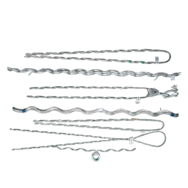 Preformed Helical Spiral Tension Suspension Armor Rods Protect Fiber ...