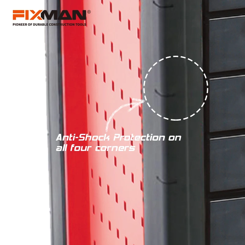 Fixman Portable 7-drawer Rolling Steel Garage Mechanic Storage Box ...