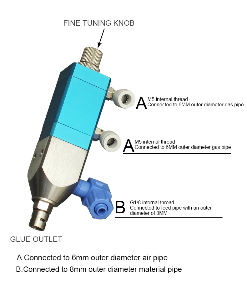 Factory Price Djf-44 Single Liquid Precision Back Suction Silicone ...
