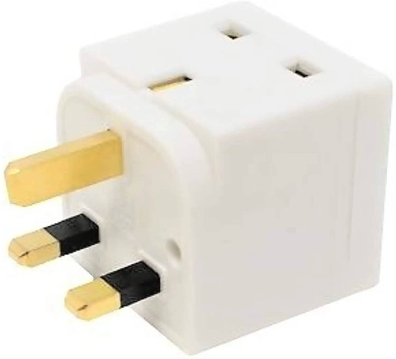 2 Way Double Plug Adaptor - Multi Plugs Extension Sockets Adapter - Uk ...