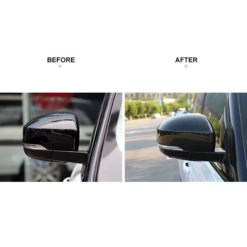 High Quality Carbon Fiber Body Kit Side Rearview Mirror Cover For Land ...