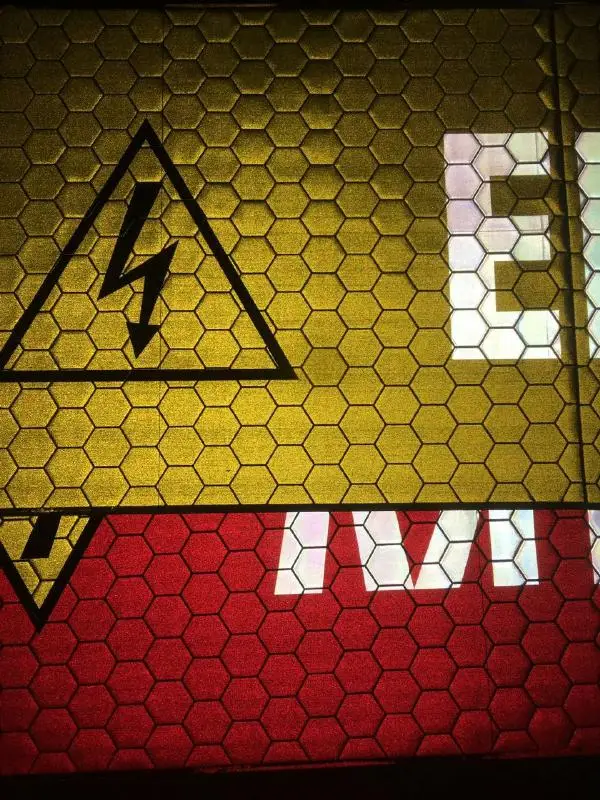 Pvc Reflective Roll Up Banner Road Safety Custom Printing Reflective ...