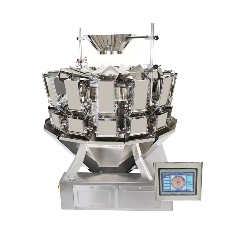 Automatic 10 Heads 14 Heads Combination Scale Multihead Weigher Filling ...