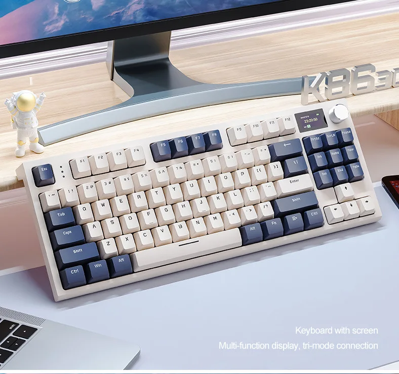 K86 Wireless Mechanical Keyboard - Multi-Key Anti-ghosting