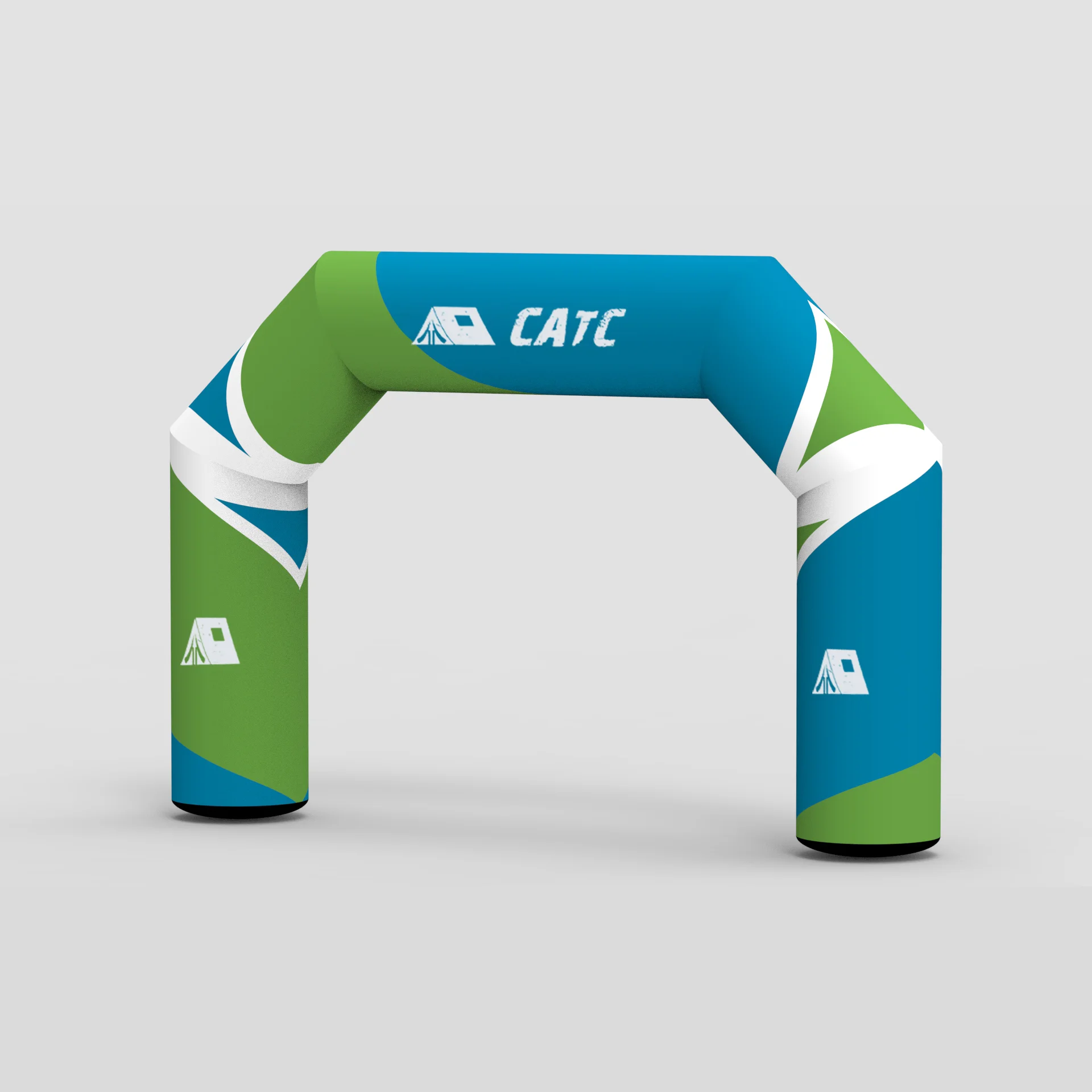 CATC Outdoor Event Finish Line Inflatable Race Start Arch 400D Dacron ...