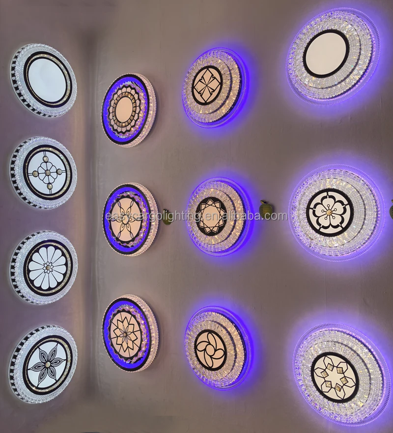 Good Price Contemporary Round Crystal Led Ceiling Lamp ,Living Room ...