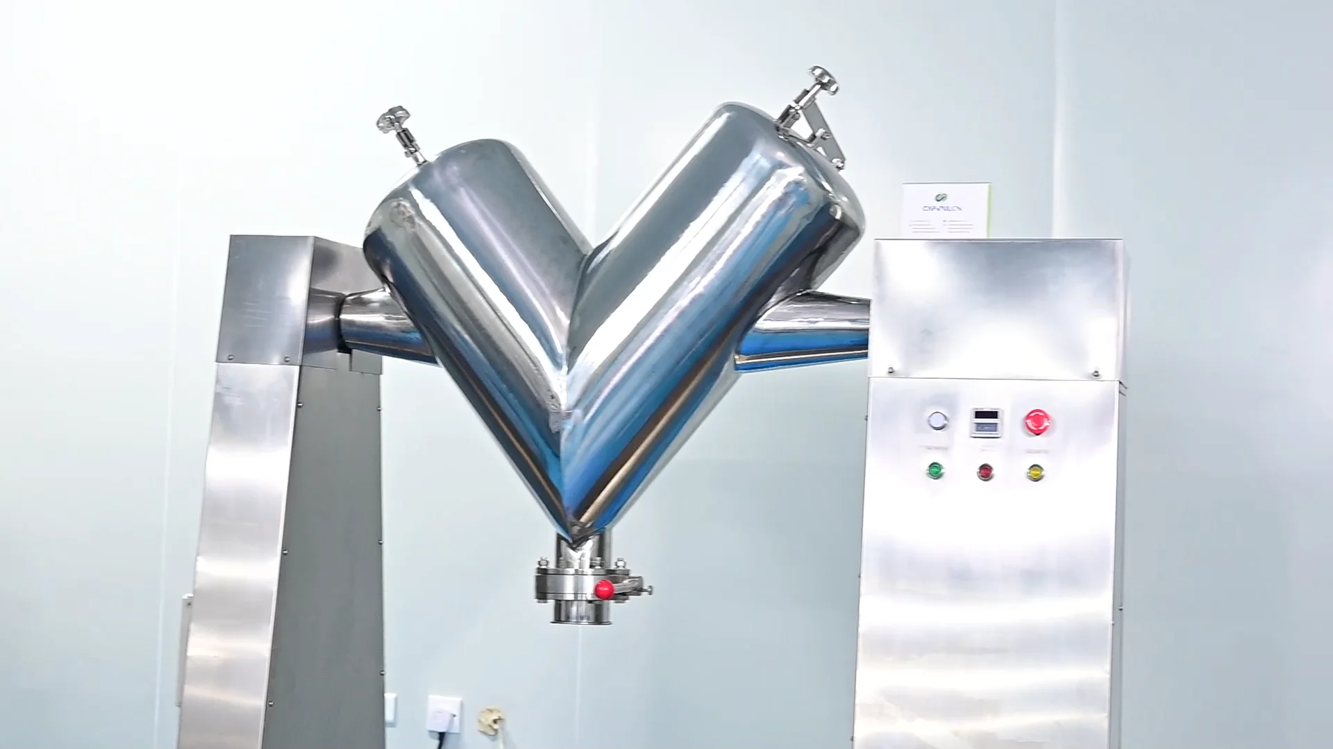 V-200 Ss304 High Quality V Type Powder Blender Powder Mixture Machine ...