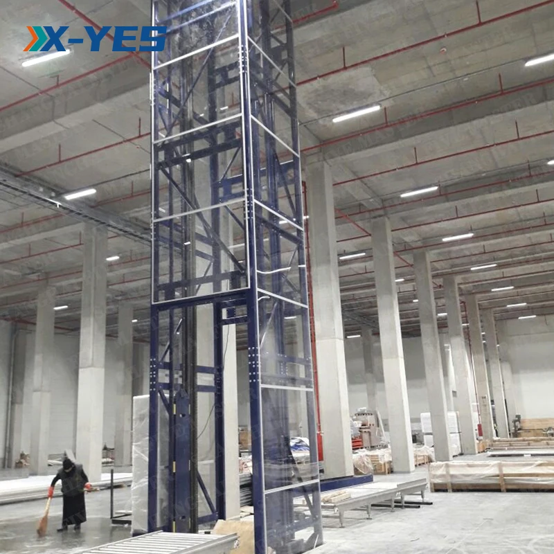 Z Type Vertical Reciprocating Lift Conveyor Continuous Vertical ...