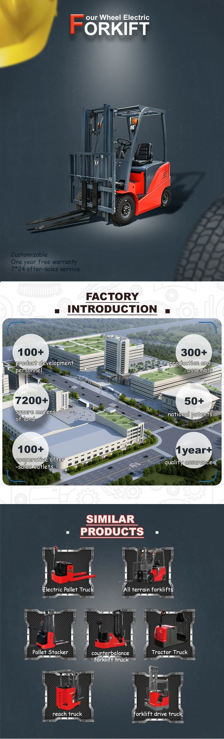 Seated Driving Forklift Automated Guided Vehicles Electric Lifting Fork ...