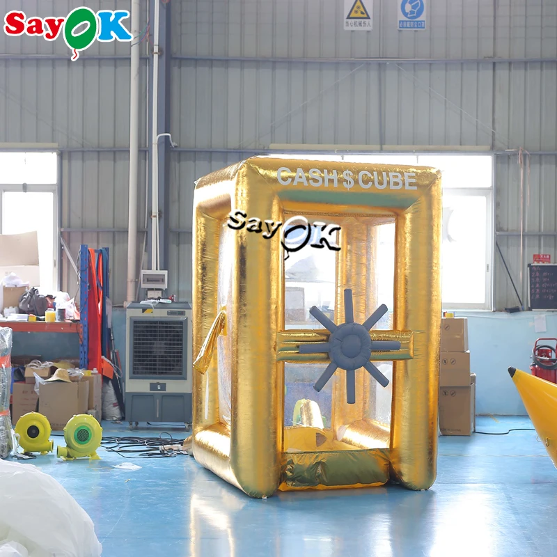 Manufacturer Cash Grab Machine Inflatable Cash Cube Inflatable Money ...