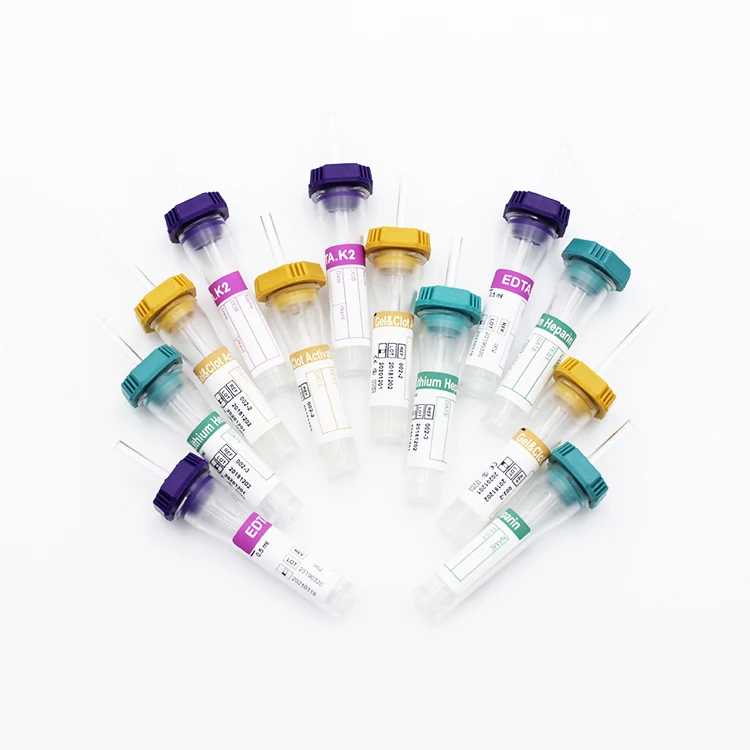 Micro Blood Collection Tubes - High Quality & Sterile