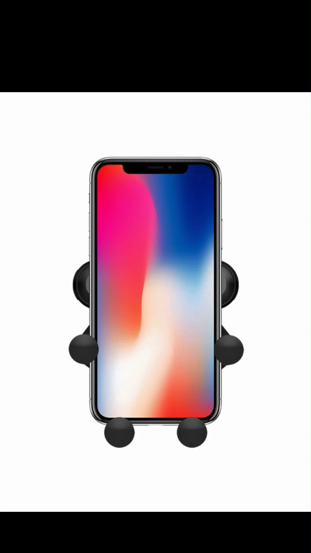 2023 New Car Vent Bracket Gravity Type Car Bracket 4 Support Electric ...