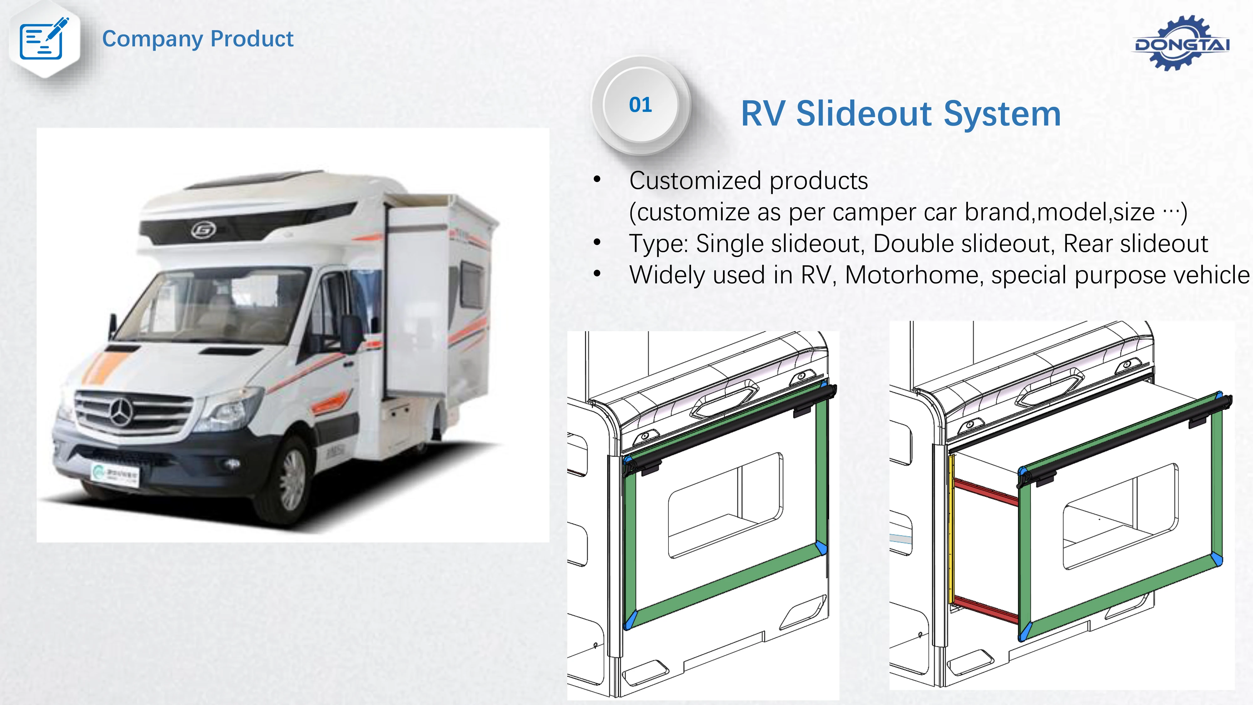 RV Slide Out System - Durable and Corrosion Resistant