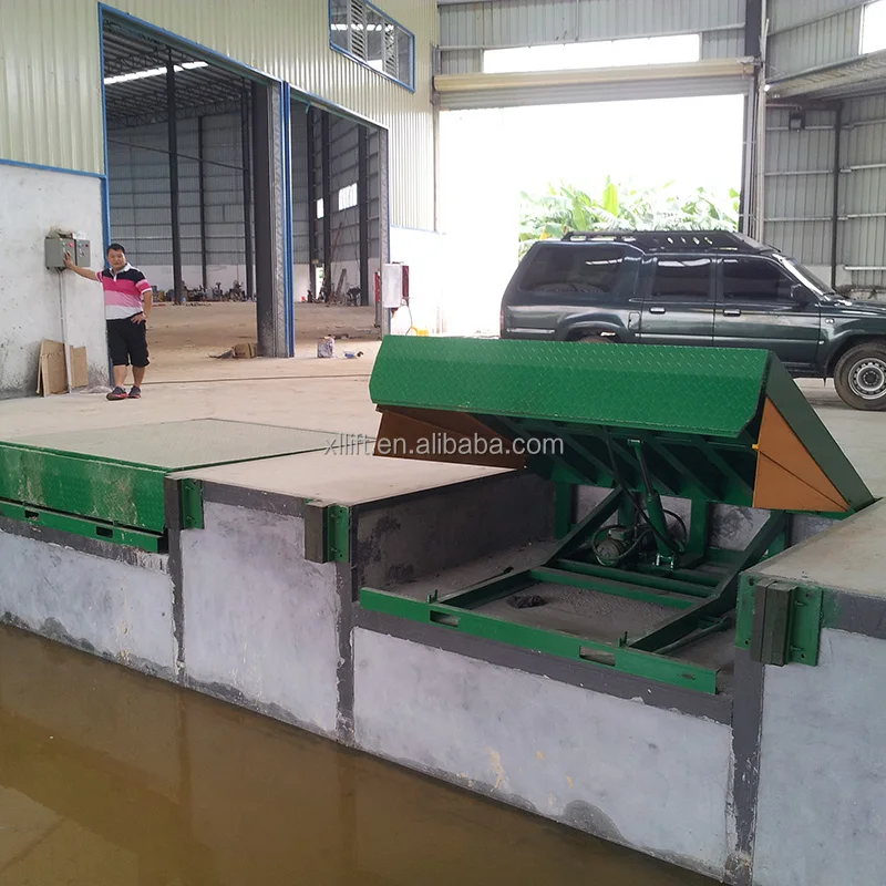 Industrial Ramp Automatic Loading Dock Leveler Hydraulic Pump With ...