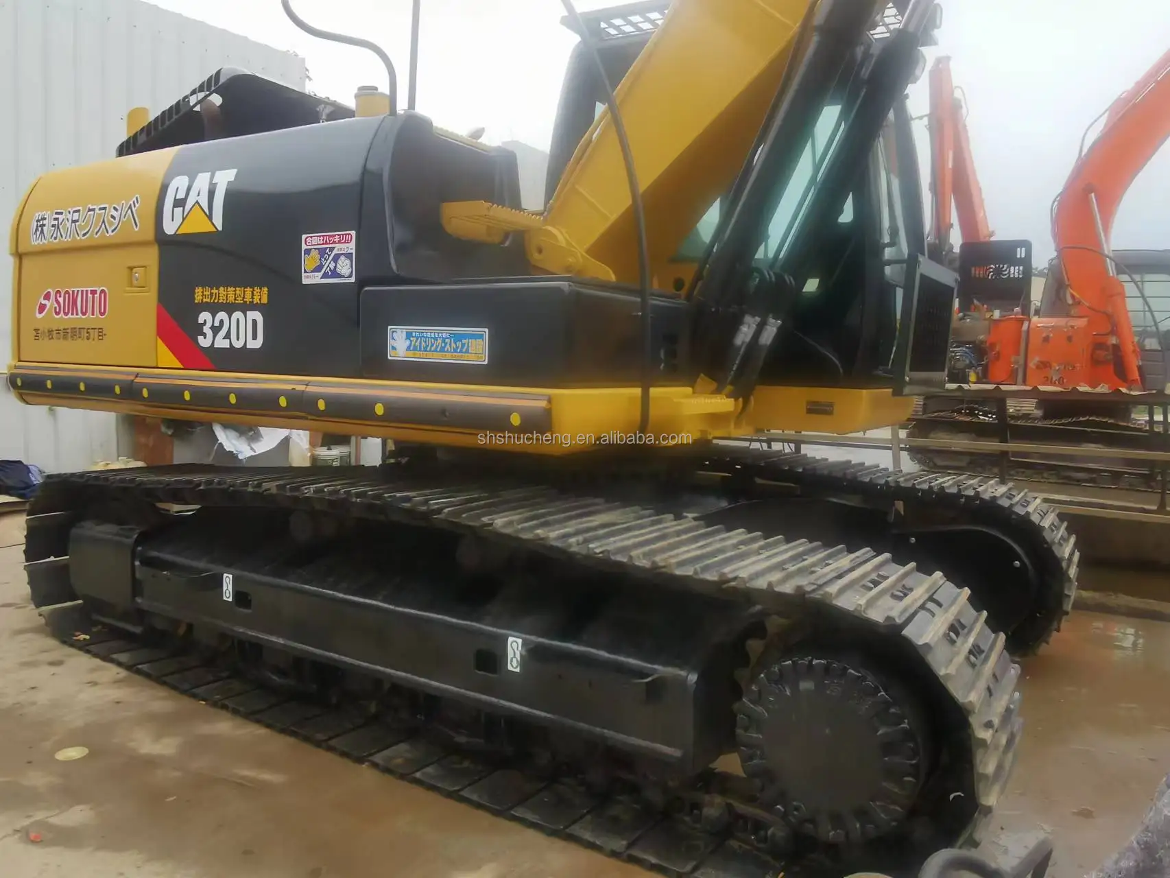 Japan Original Caterpillar Diggers Cat 320d Excavator for Sale 20ton ...