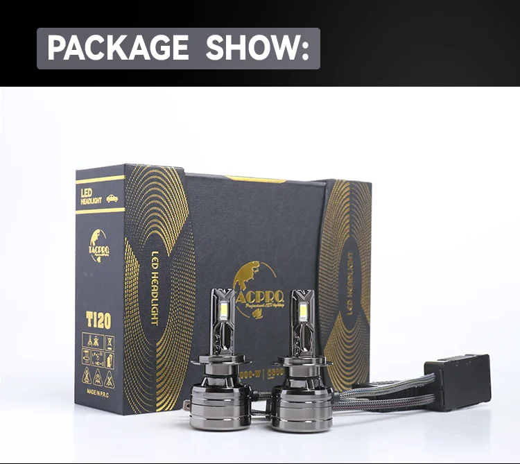 TACPRO LED Headlights - 20000LM Super Bright Auto Bulbs