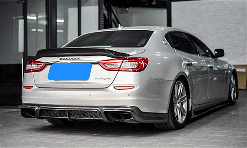 Quattroporte Carbon Fiber Rear Diffuser Lip Separator for Maserati ...