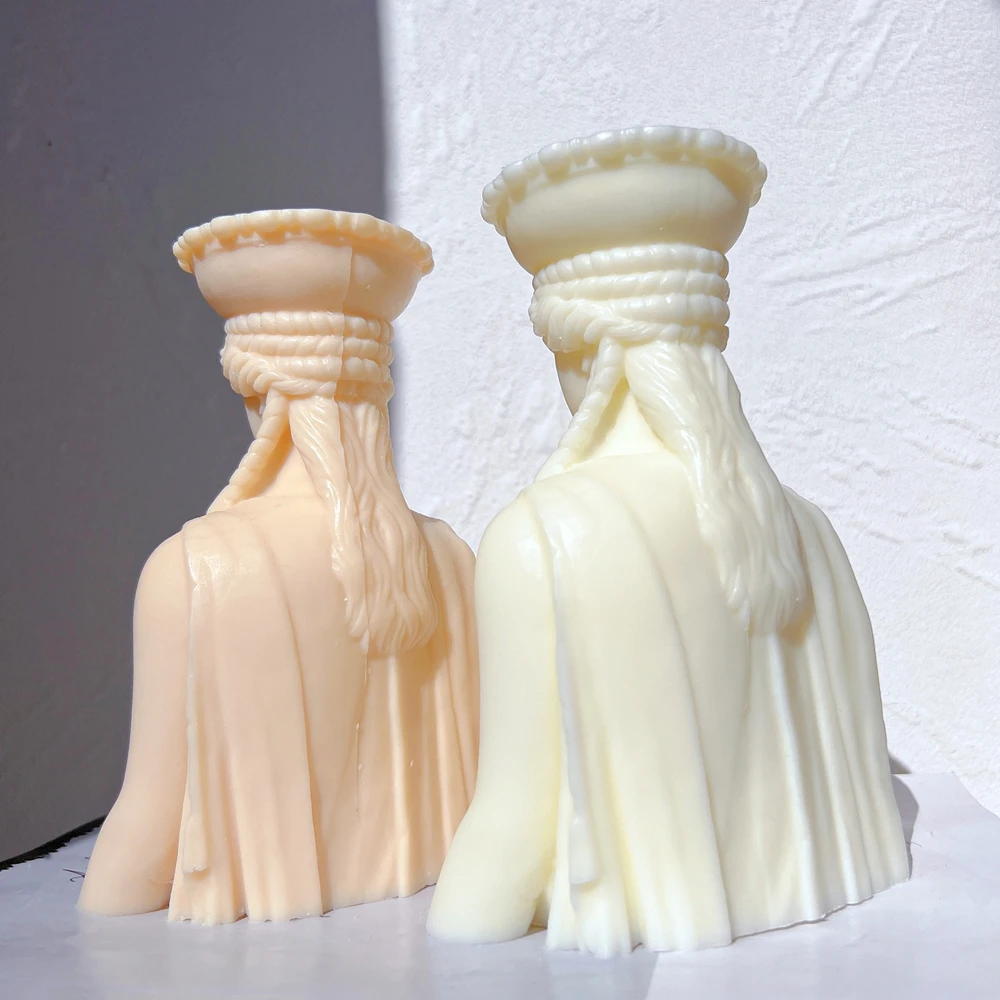 Greek Roman Goddess Figure Bust Silicone Molds Greek Art Sculpture Wax ...