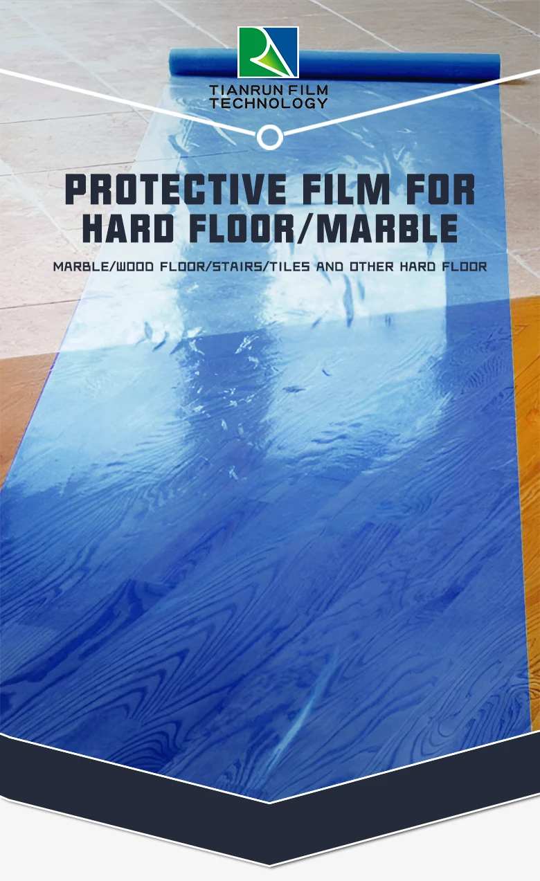 Hard Surface Protection Film Stone Guard Pe Protective Film For Granite ...