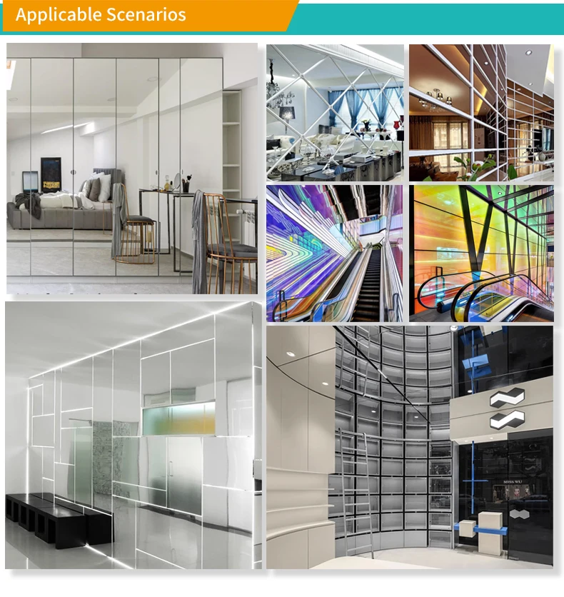 Flexible Mirrors - Acrylic Mirror Board PET Wall Plastic