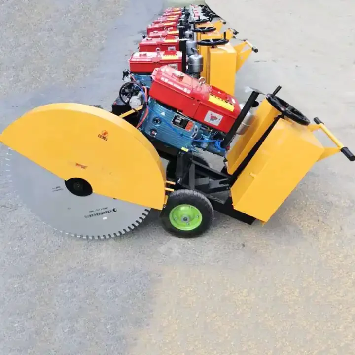 Automatic Road Cutter Machine Gasoline Diesel Engine Asphalt Concrete ...
