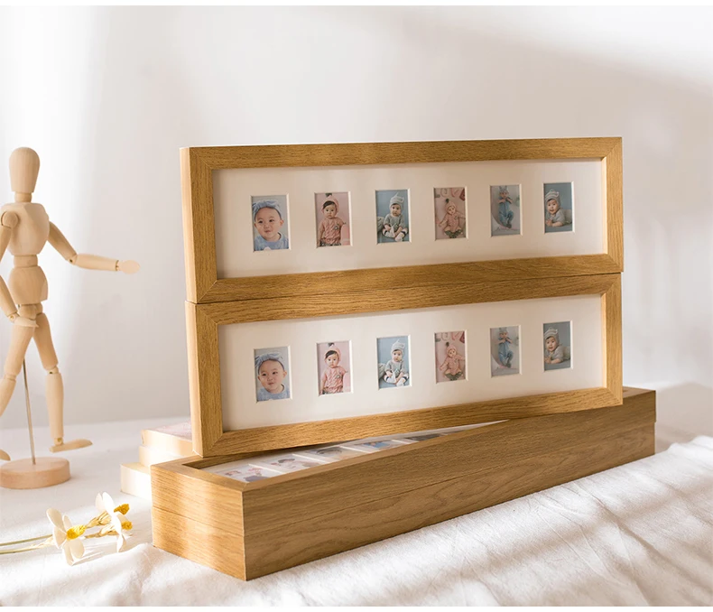 Child Id Photo Frame Displays New Baby Growth Record 2 Inch Photo ...