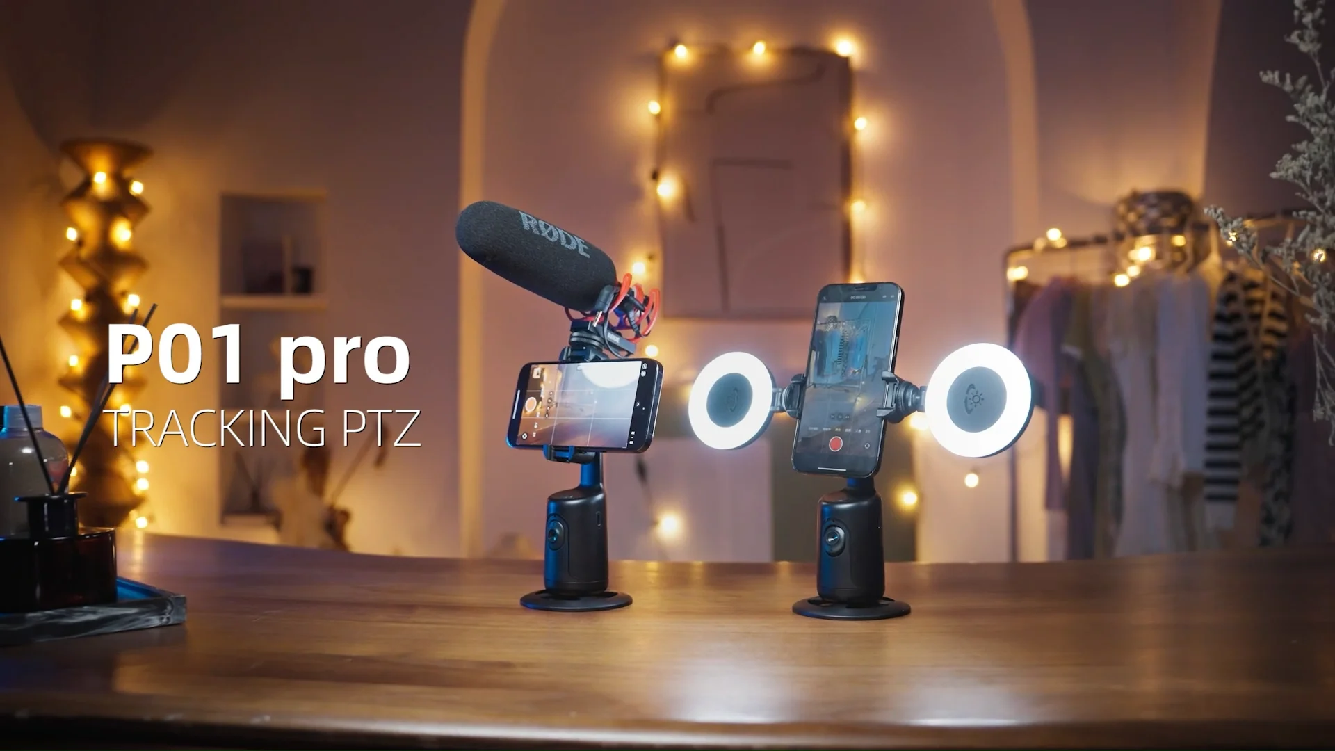 360 Rotation Auto Face Tracking Gimbal Stabilizer Smartphone ...