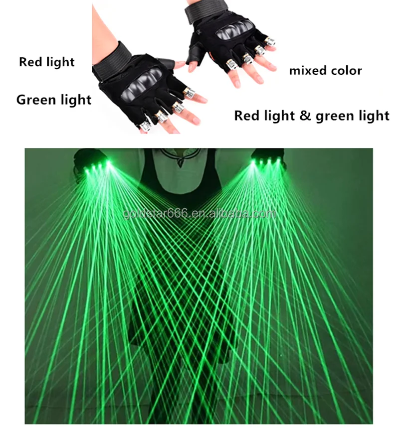 LED Laser Gloves - Elevate Your Dance Party Experience