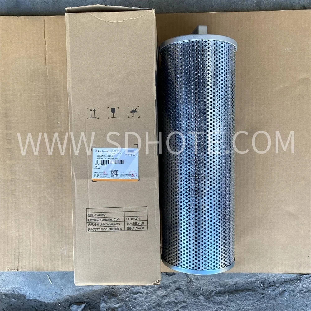Excavator Hydraulic Return Oil Filter 4448402 Hf7691 53c0066 - Buy ...