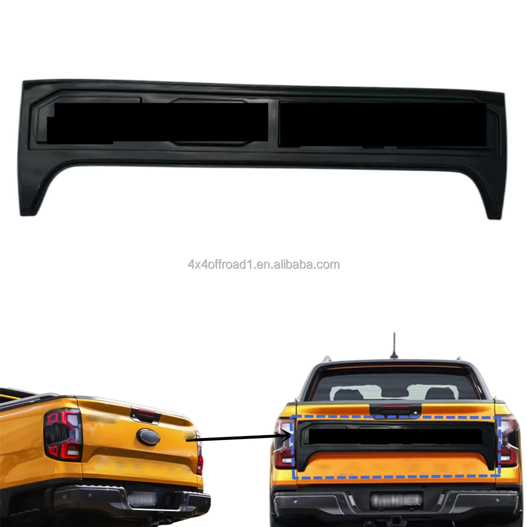 For Ranger 2022 Abs Tailgate Cladding Rear Door Cover - Buy For Ford ...
