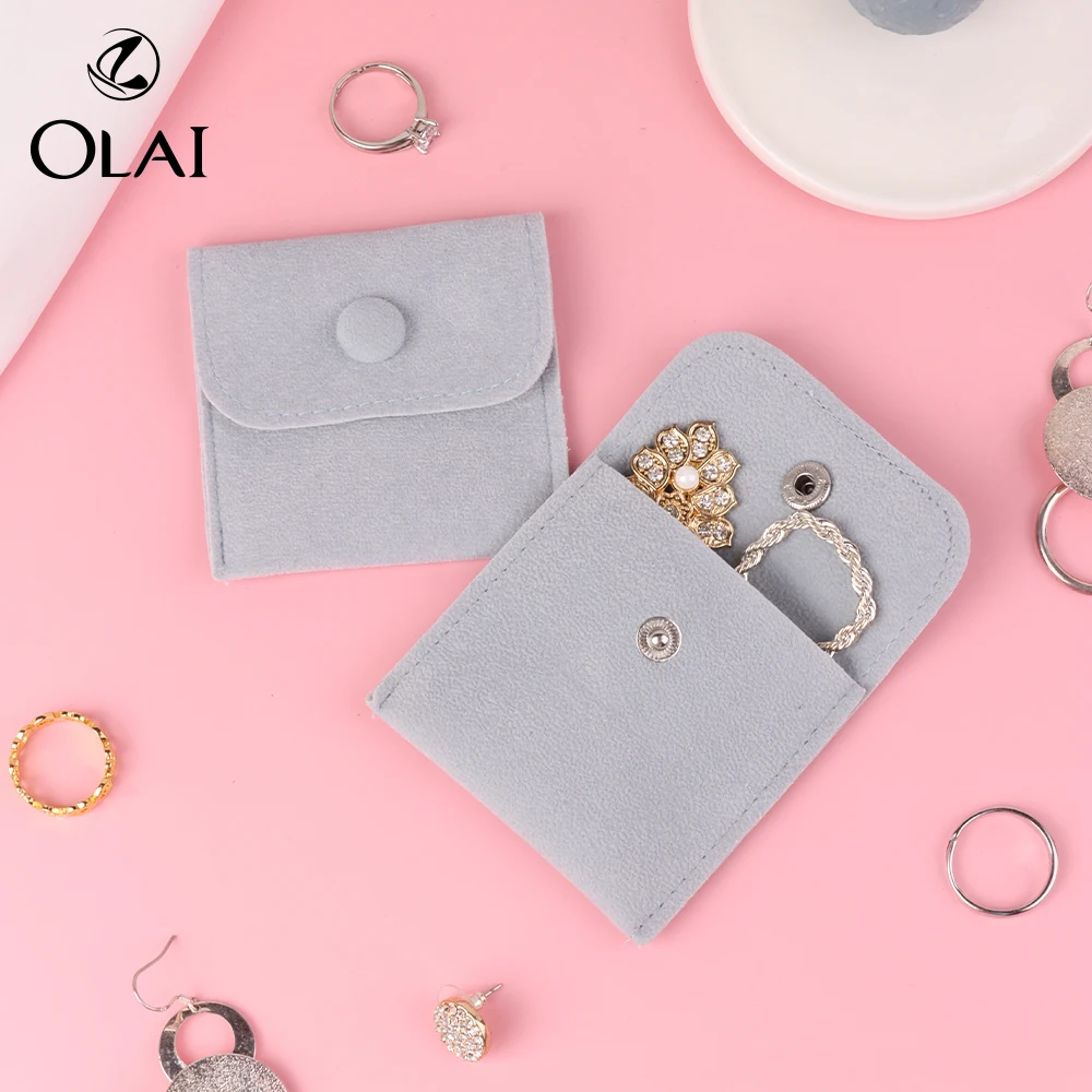 Small Cute Reusable Earring Bag Custom Multi-functional Jewelry Coin ...