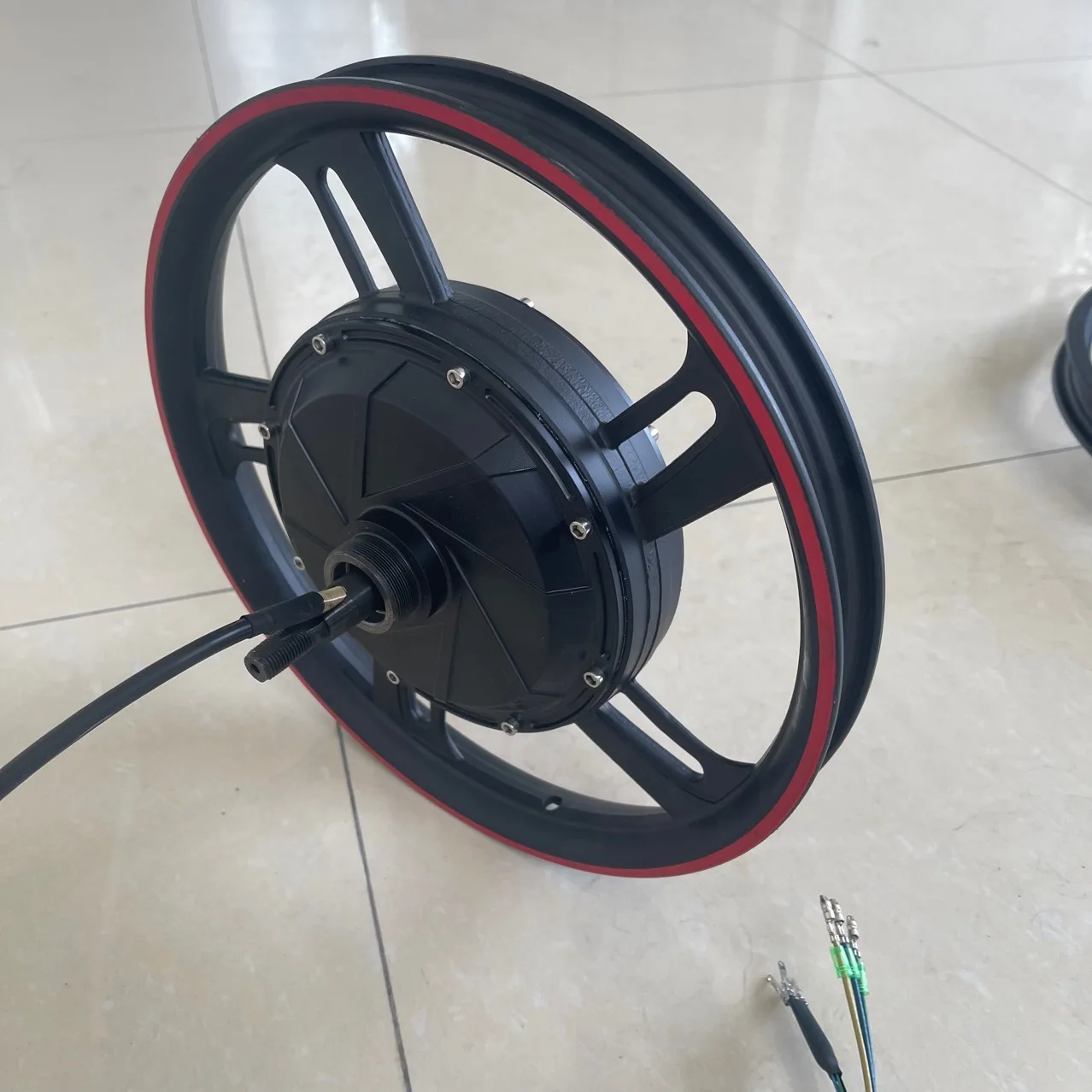16 Inch 72V 3000W Hub Motor Kit - High Speed Ebike Power