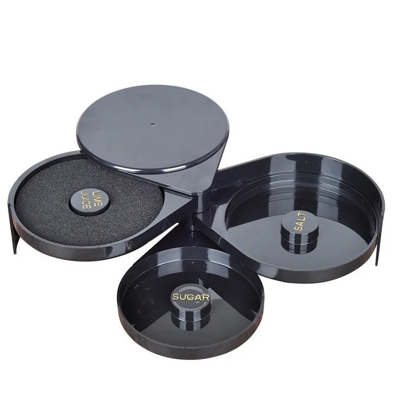 Plastic Bar Rimmer Cocktail Margarita Wine Glass Salt Sugar Rimmer 3 ...