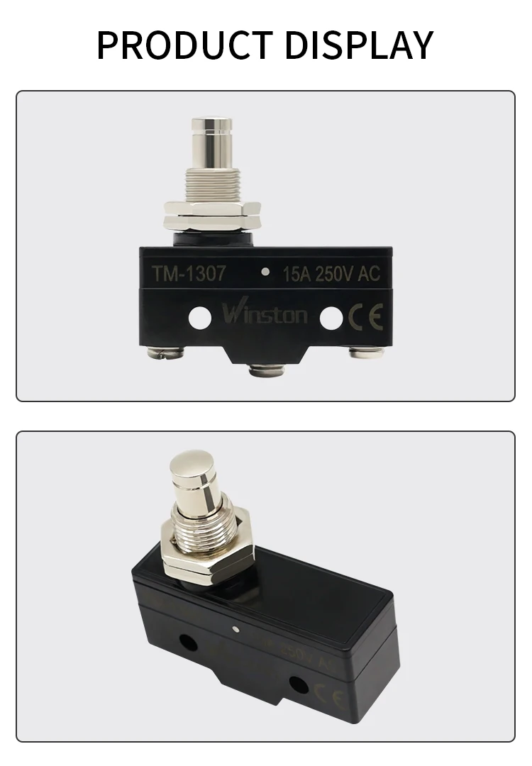 TM-1307 15A Waterproof Micro Switches - Reliable Performance