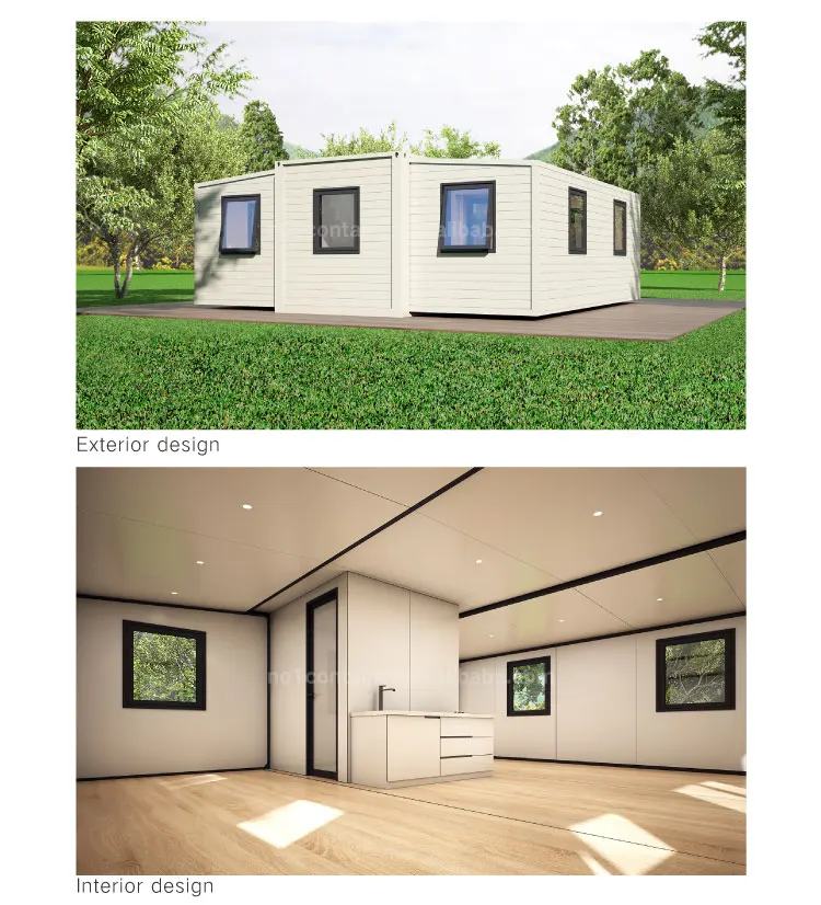 Upgradable Assembling Expansion Prefab Villa Building Expandable ...