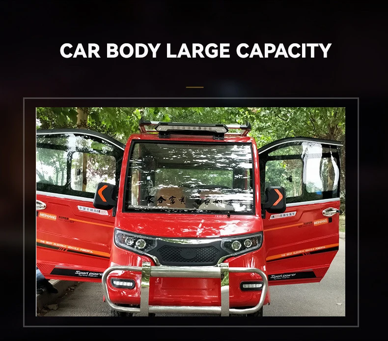 4 Wheel Enclosed Electric Scooter Car Without Driving Licence / Right ...