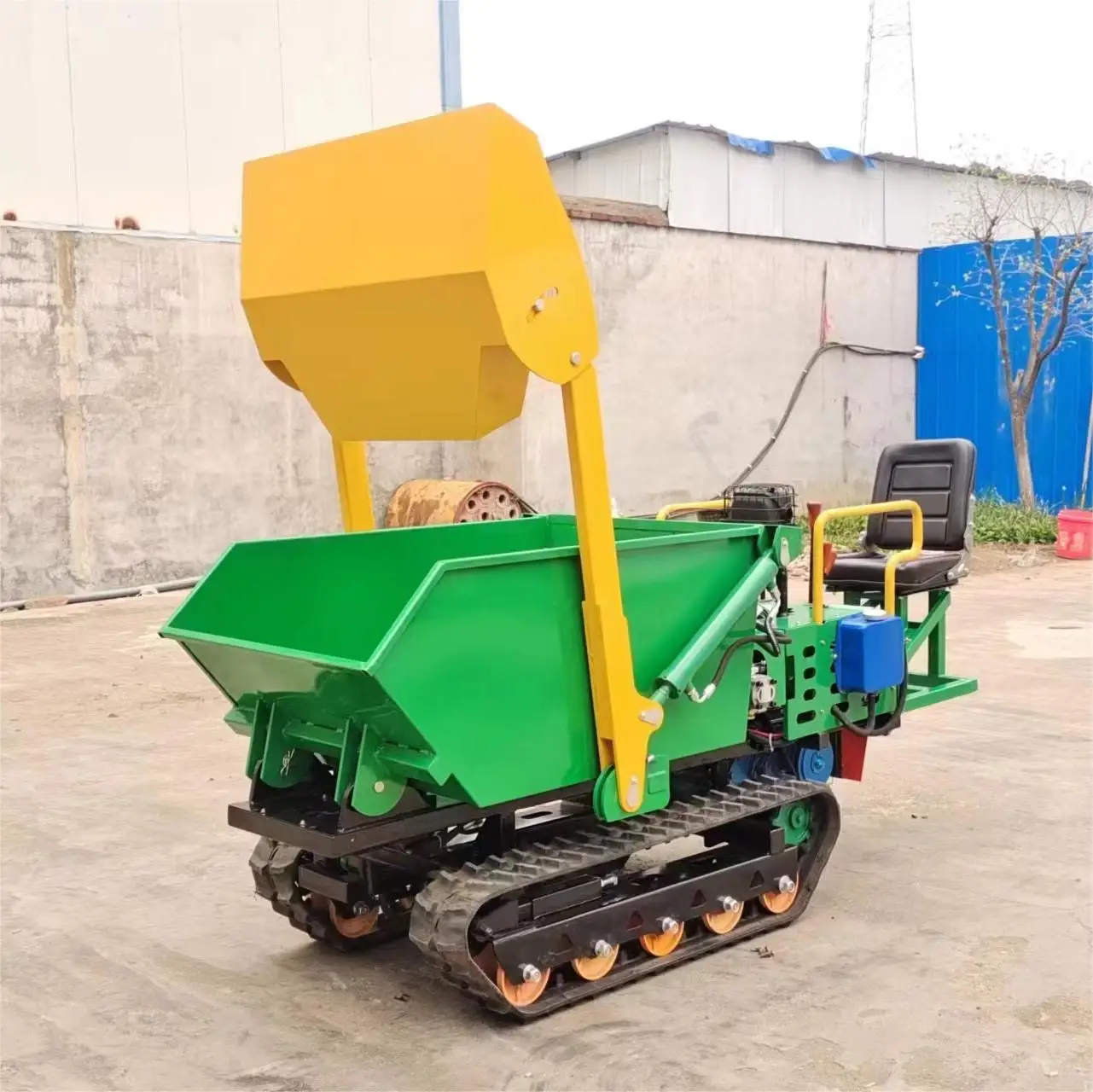 500kg Wheel Barrow Mini Dumper - Efficient Material Transport