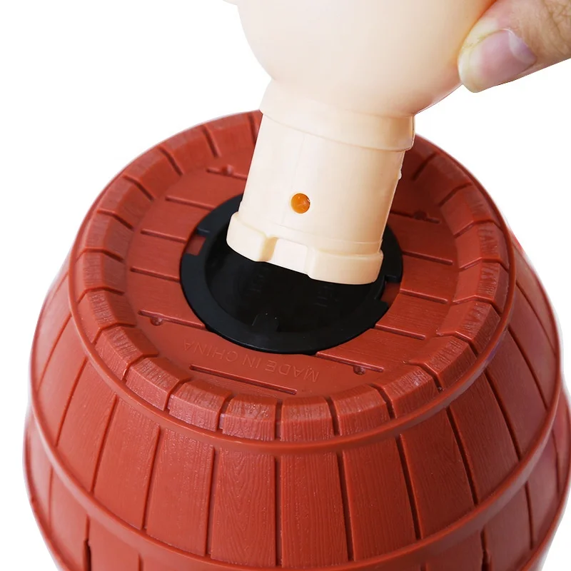OEM/ODM Factory Hot Sale Pop up Pirate Barrel Toy Kids Pirate Barrel ...