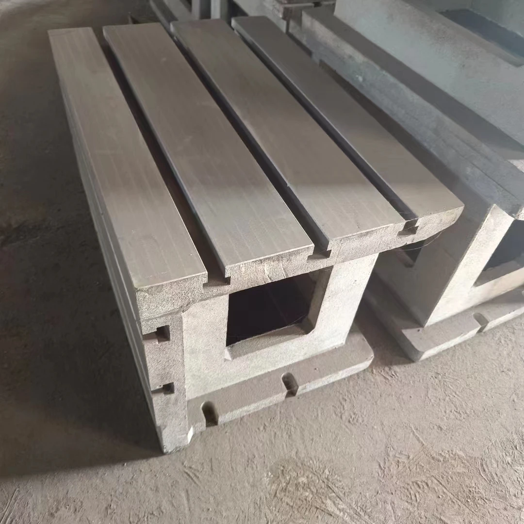 Cast Iron Square Box Is Processed By Scraping Technology Of Support ...