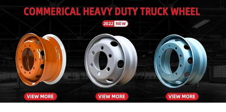 Truck Steel Wheels Rims 22.5 Inch 22.5x8.25 Pcd For 315/80r22.5 385 ...