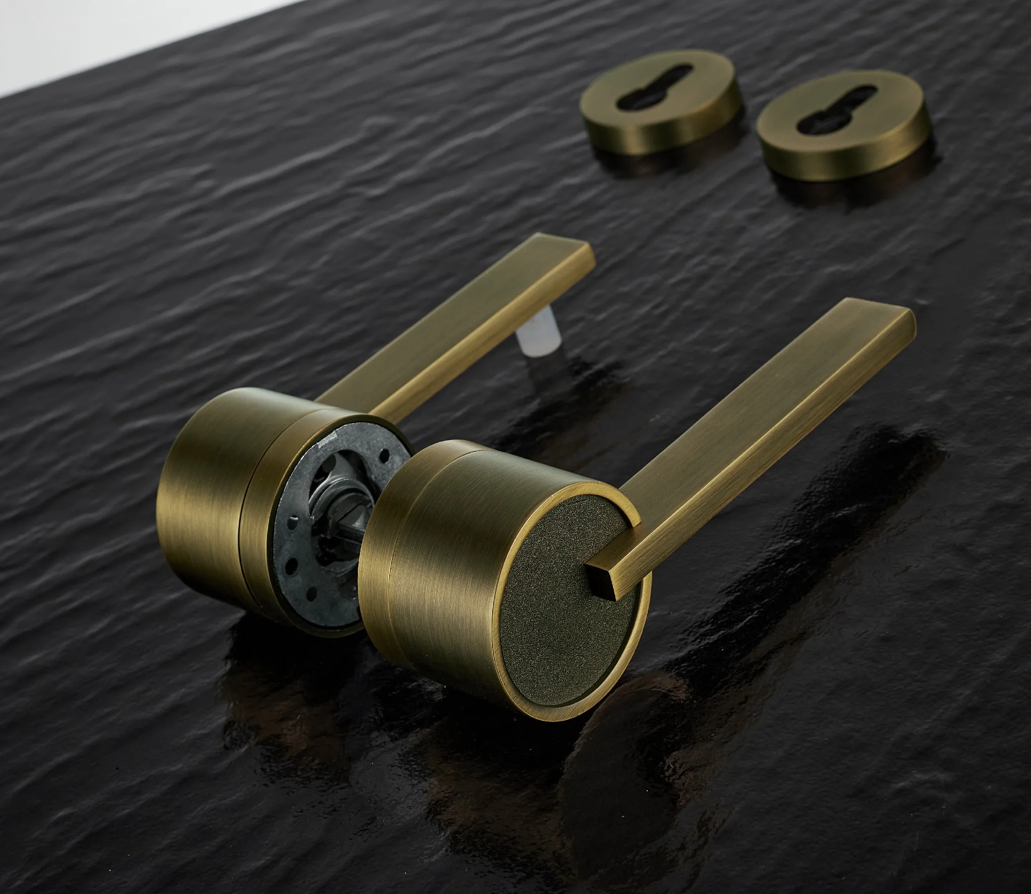 Luxury American Indoor Hotel Conference Room Single Door Lock Solid ...