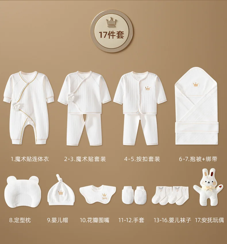 100% Cotton Organic Baby Clothing Sets Newborn Clothes New Born Baby ...