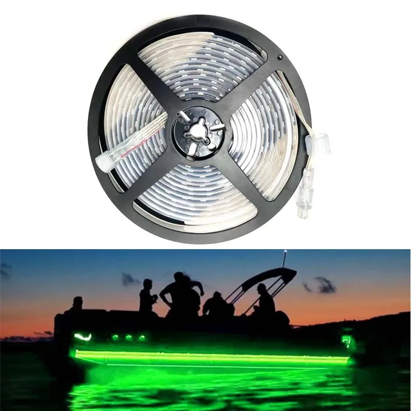 Waterproof Ip67 Marine Pontoon 12v Led Strip Lights Boat Courtesy Deck ...