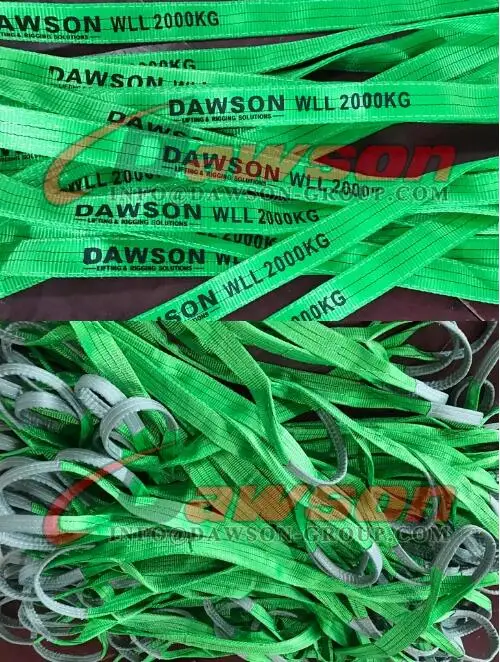 Wll 2 Ton Polyester Webbing Slings - Lifting Slings - Buy Flat Webbing ...