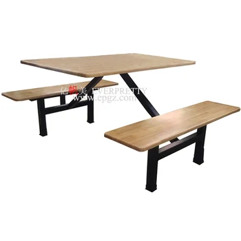 China Restaurant Furniture Mess Hall Table And Chair - Buy Mess Hall ...