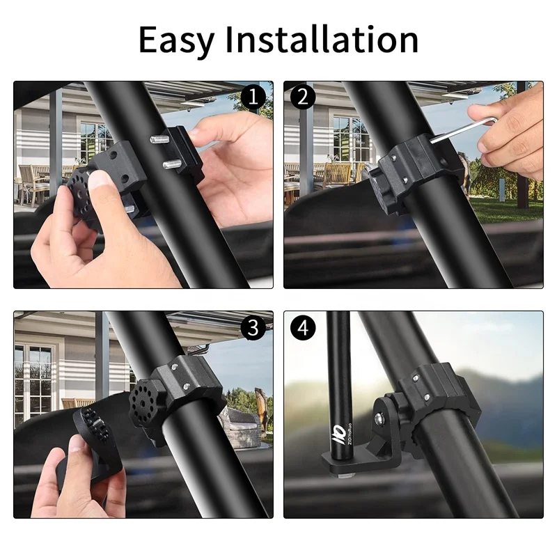 Utv Whip Mount,Utv Light Flag Mounts - Solid Heavy Duty Whip Light ...