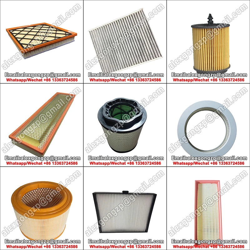 Air Filter Af334 9l0699 9m1827 Pa1675 Af338 7w5317 For Cat 3208 Engine ...