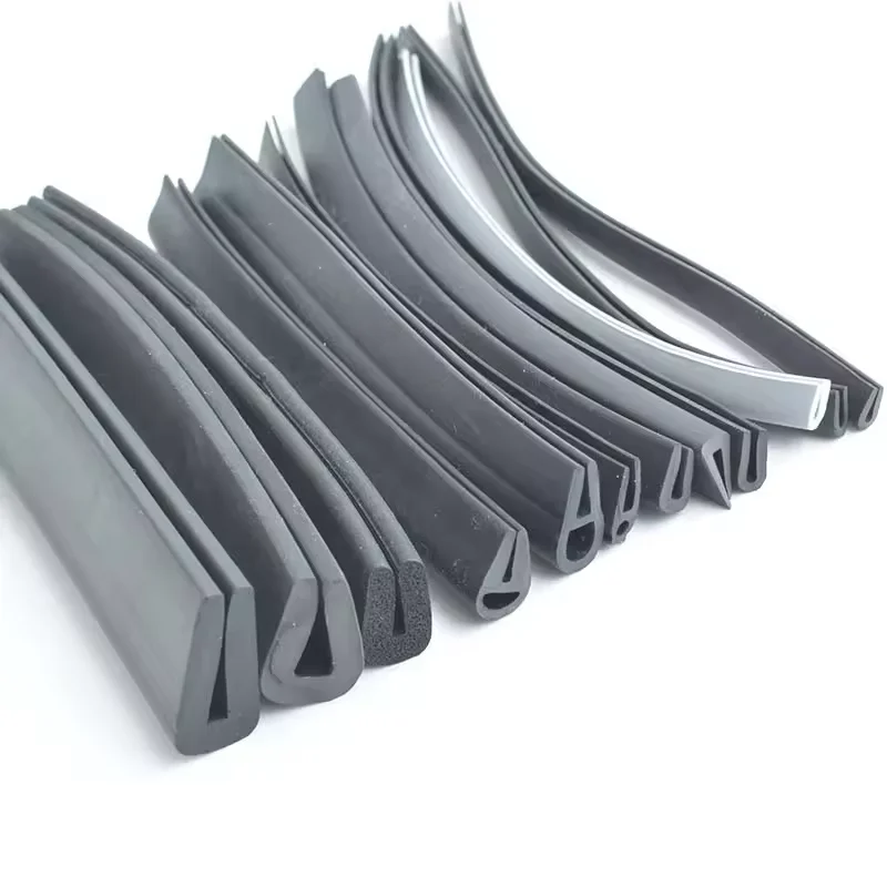 Various Sizes Customization Support EPDM Or Silicone U-shaped Groove ...