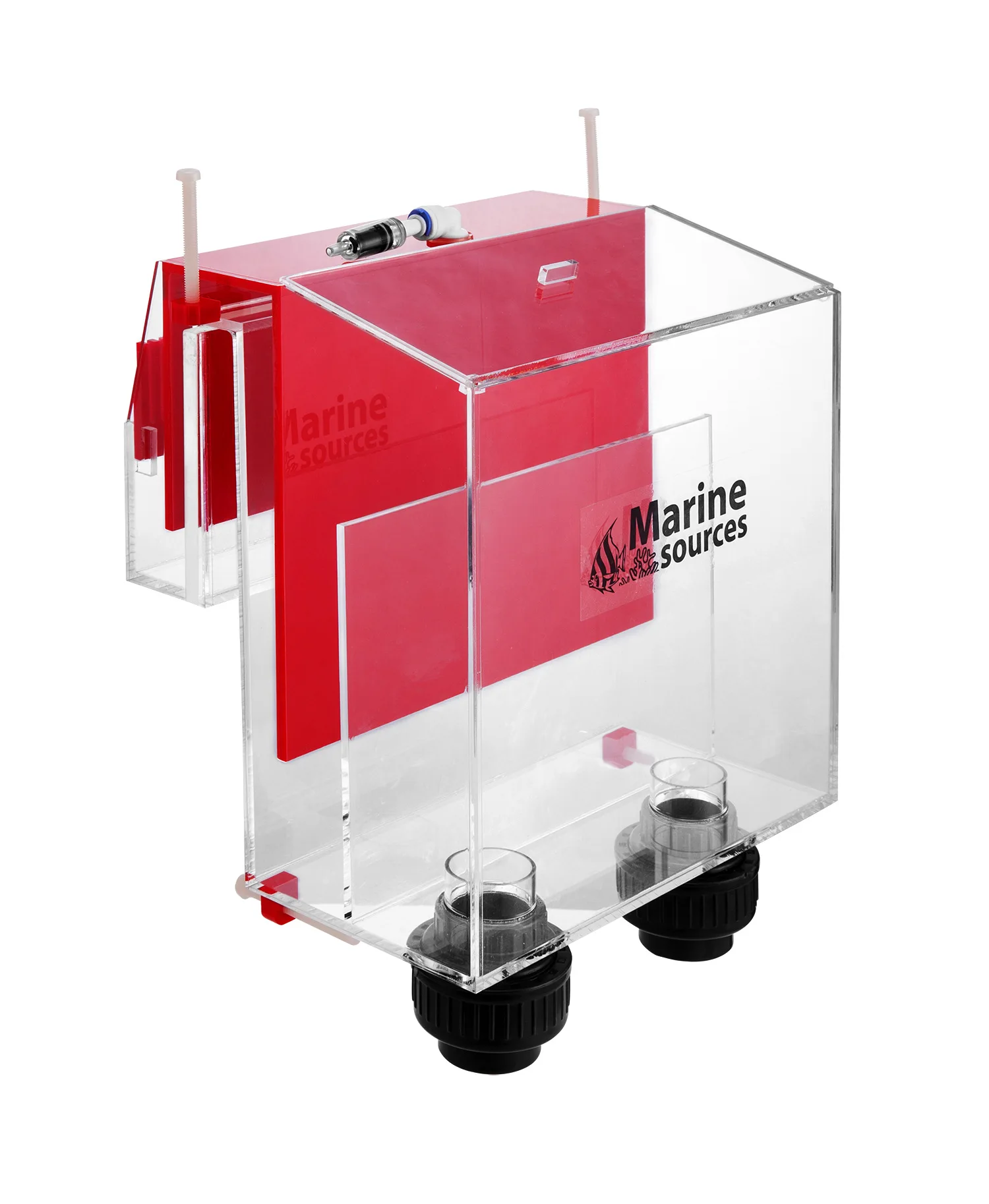 Marine Sources Aquarium Waterbox Siphon Overflow Box Sob-1 Sob-2 Black ...