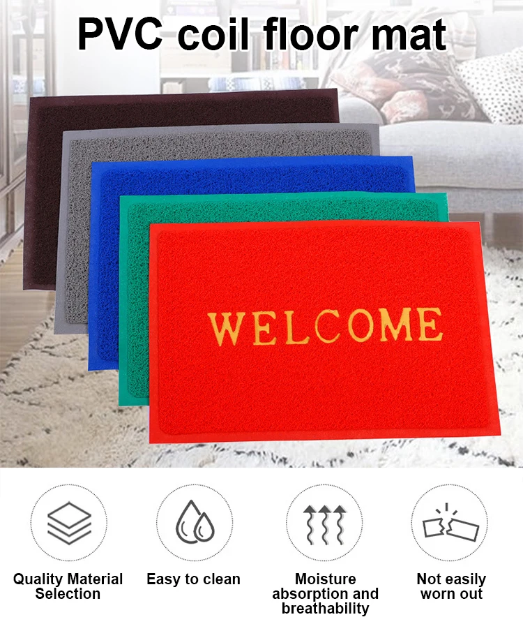 Custom Printed Pvc Office Hotel House Inside Outside Welcome Entrance ...